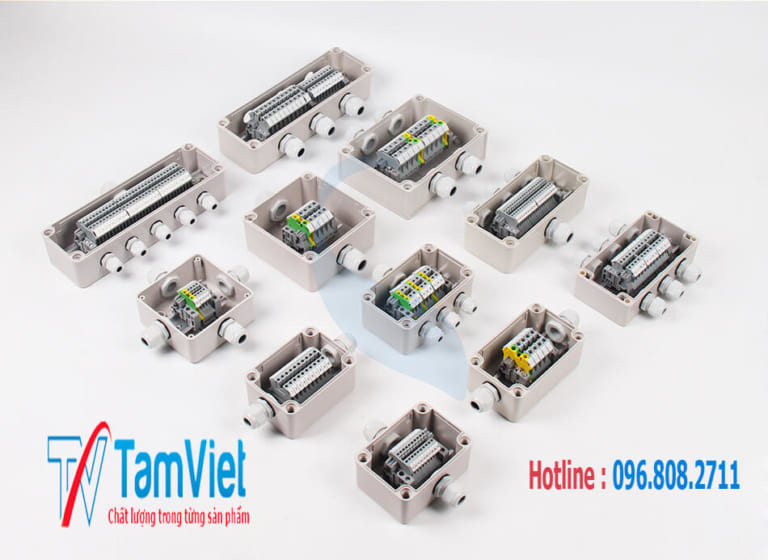 Hộp nối cáp, hộp đấu nối dây điện chống nước