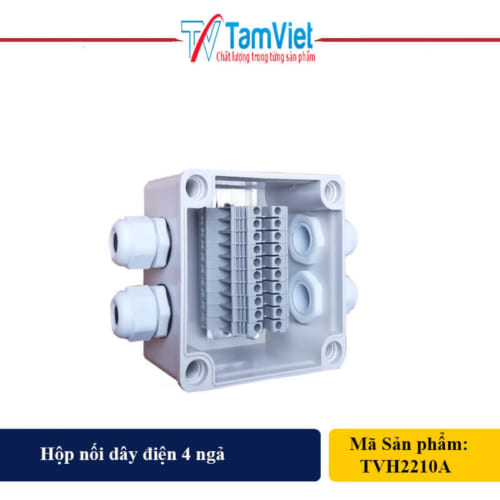 Hộp đấu nối điện 4 ngả dùng ngoài trời